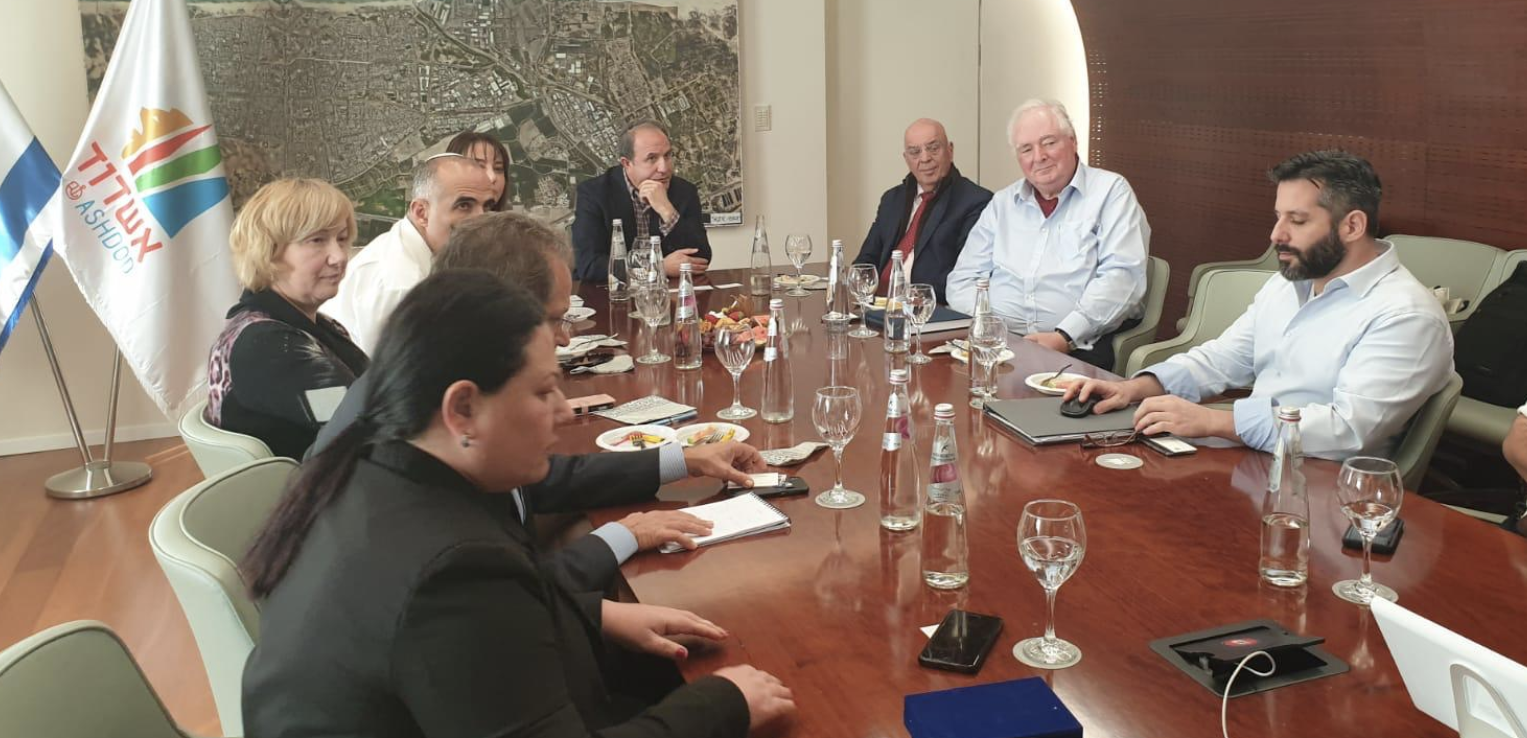 Meeting with Ashdod Municipality – Hermitage Museum Foundation Israel Official Site